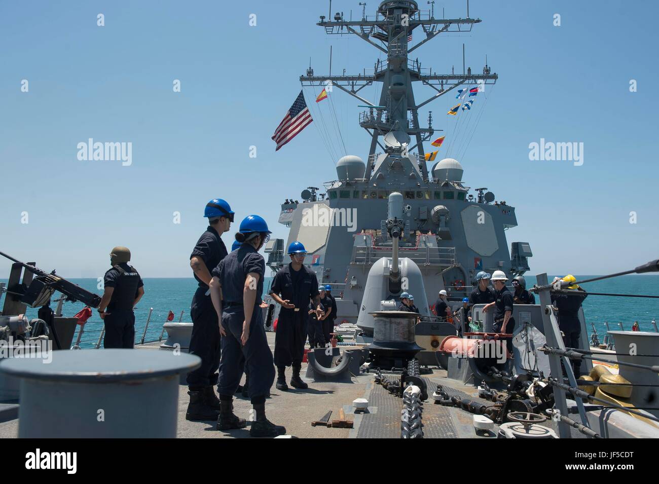 170530-N-FQ994-069 NAVAL STATION ROTA, Spain (May 30, 2017) The Arleigh ...