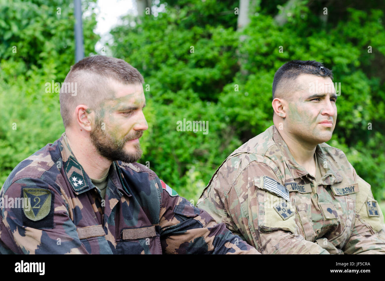 Apache Troop, 4th Squadron, 10th Cavalry Regiment conducts a spur ride ...