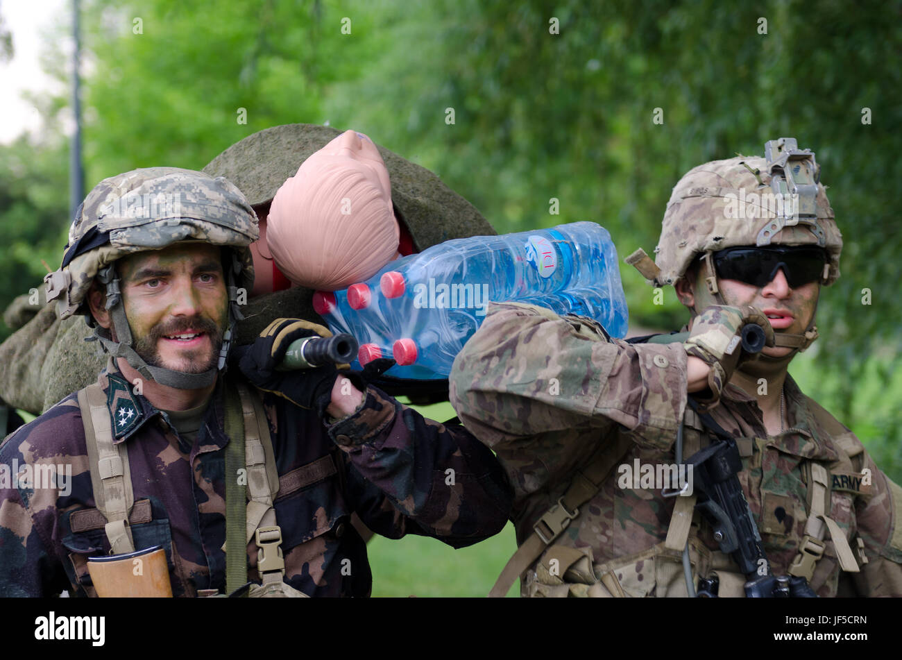 Apache Troop, 4th Squadron, 10th Cavalry Regiment conducts a spur ride ...