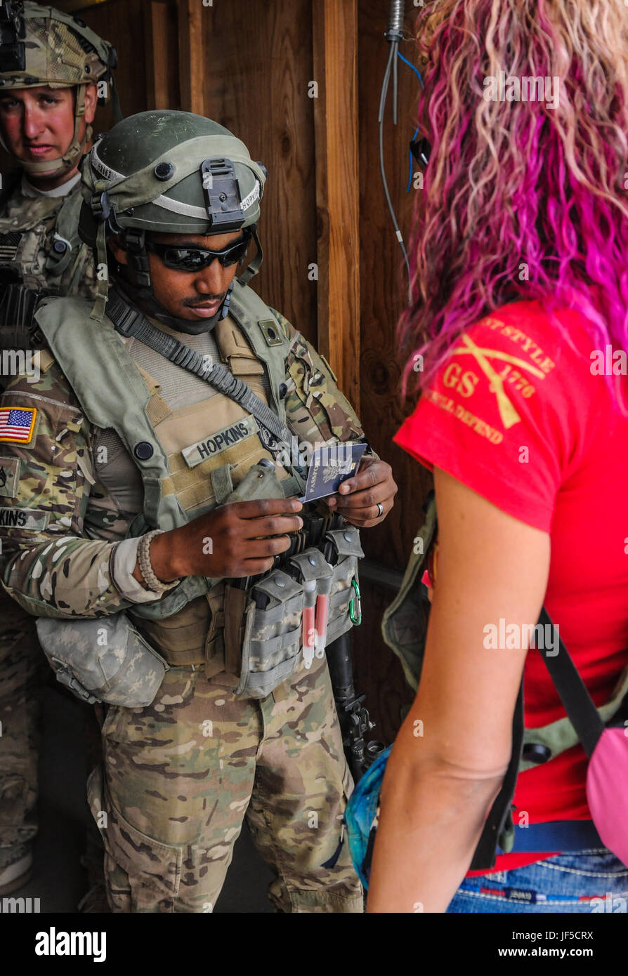 Sgt. Denzel Hopkins, 155th Armored Brigade Combat Team, Mississippi ...