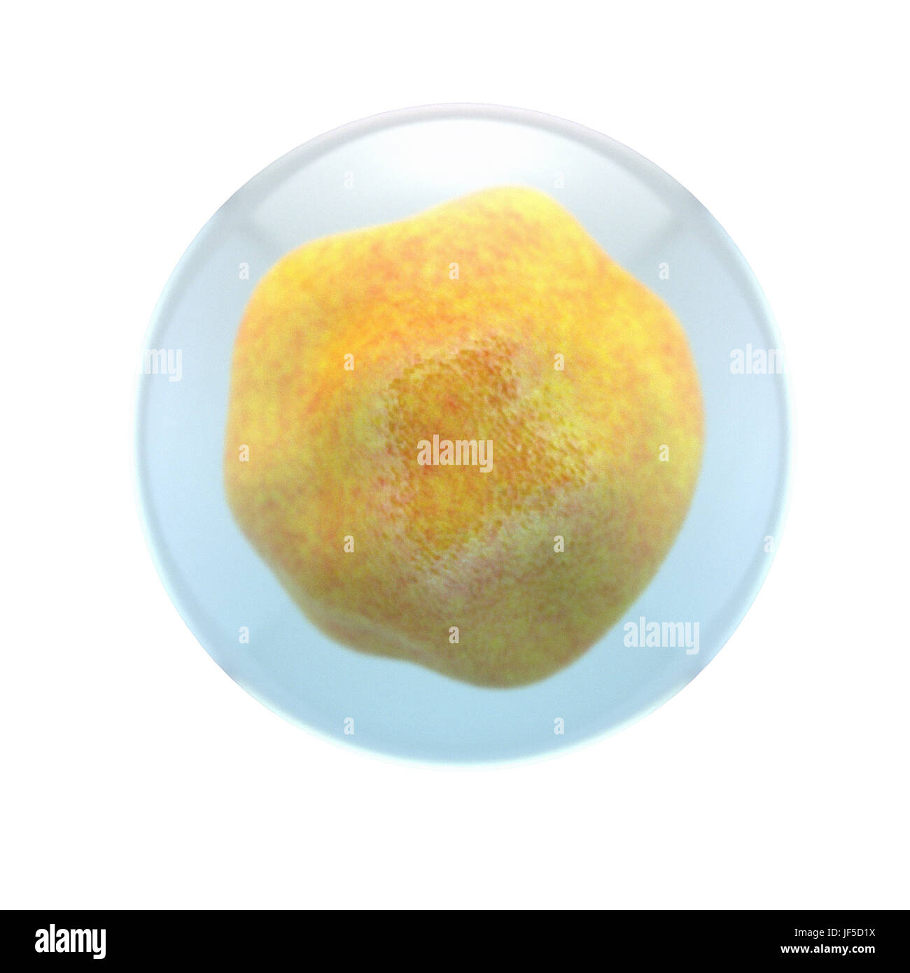 3d single molecule isolated on white background. Abstract 3d rendering ...