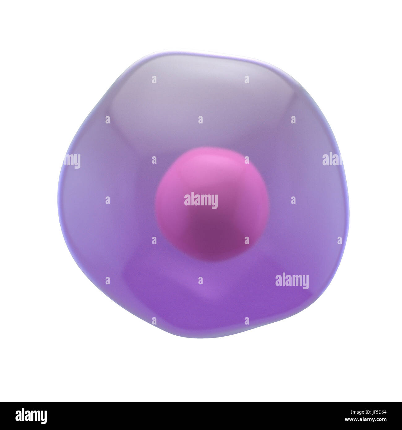 3d single molecule isolated on white background. Abstract 3d rendering ...