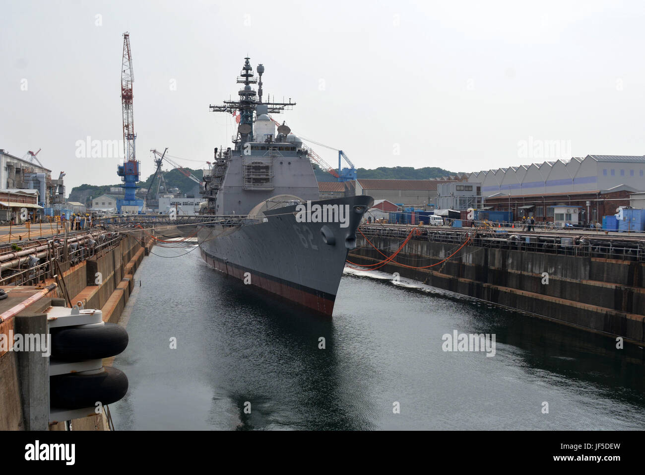 170531-N-XN177-010 YOKOSUKA, Japan (May 31, 2017) – The Ticonderoga ...