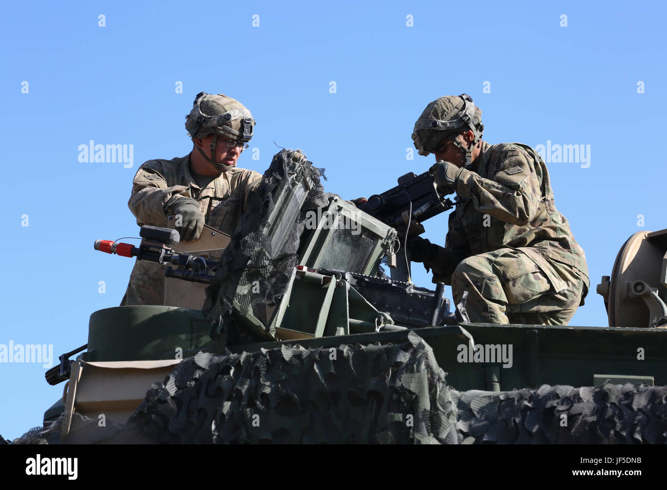 U.S. Soldiers of the 1st Battalion, 66th Armor Regiment, 3rd Armored ...