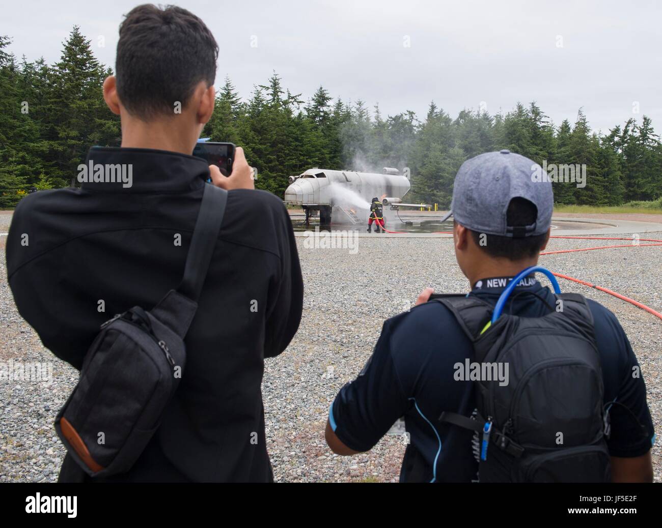 Canadian firefighters hi-res stock photography and images - Alamy