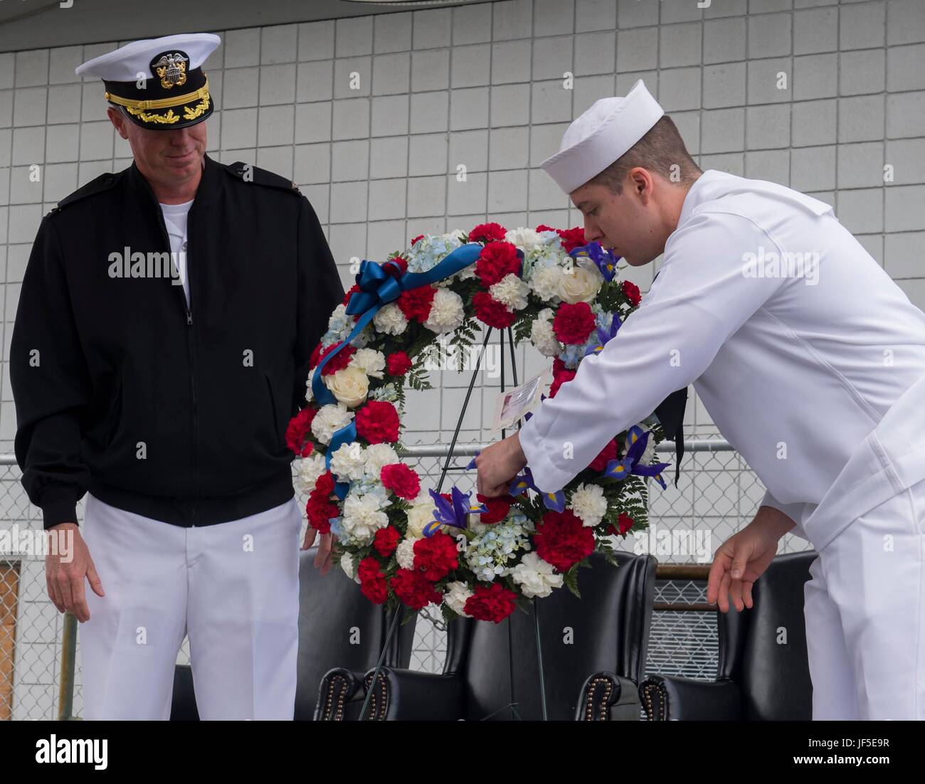 170602-N-KH214-106 OAK HARBOR, Wash. (June 2, 2017) Capt. Geoffrey ...