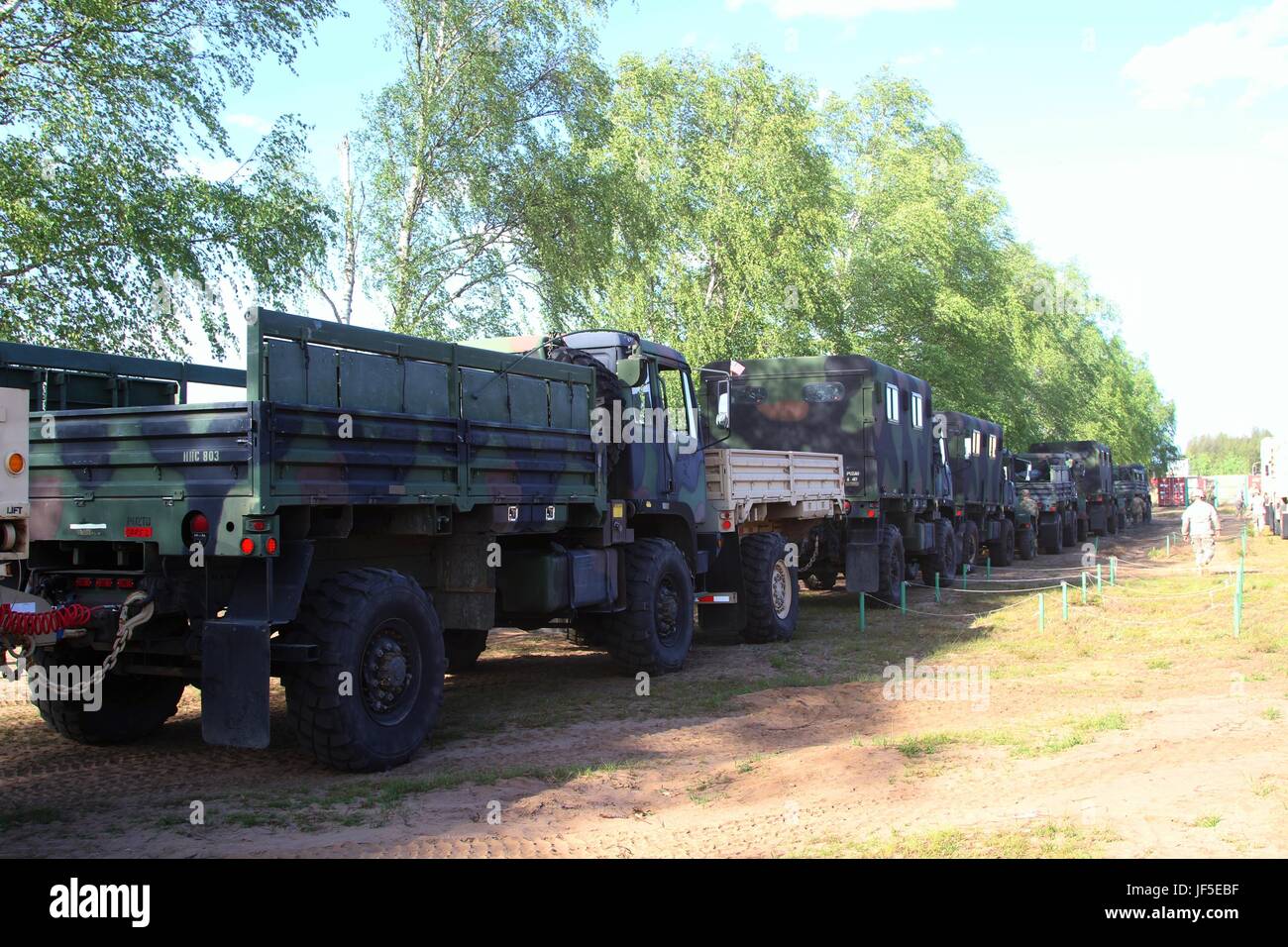 PABRADE, Lithuania – Soldiers from the 1st Infantry Division ...