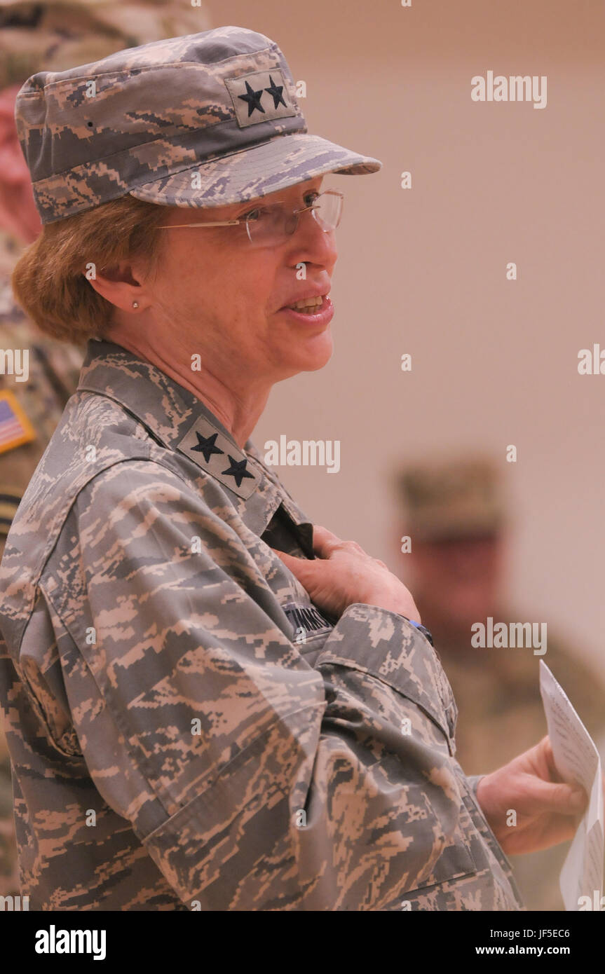 6/3/17 - U.S. Air Force Maj. Gen. Carol Timmons, adjutant general ...