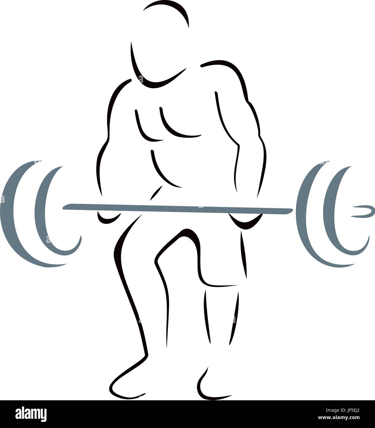 Sinewy muscles Stock Vector Images - Alamy