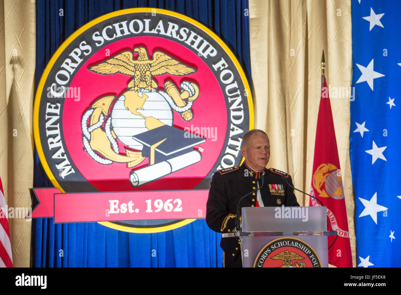 Commandant of the Marine Corps Gen. Robert B. Neller speaks during the ...