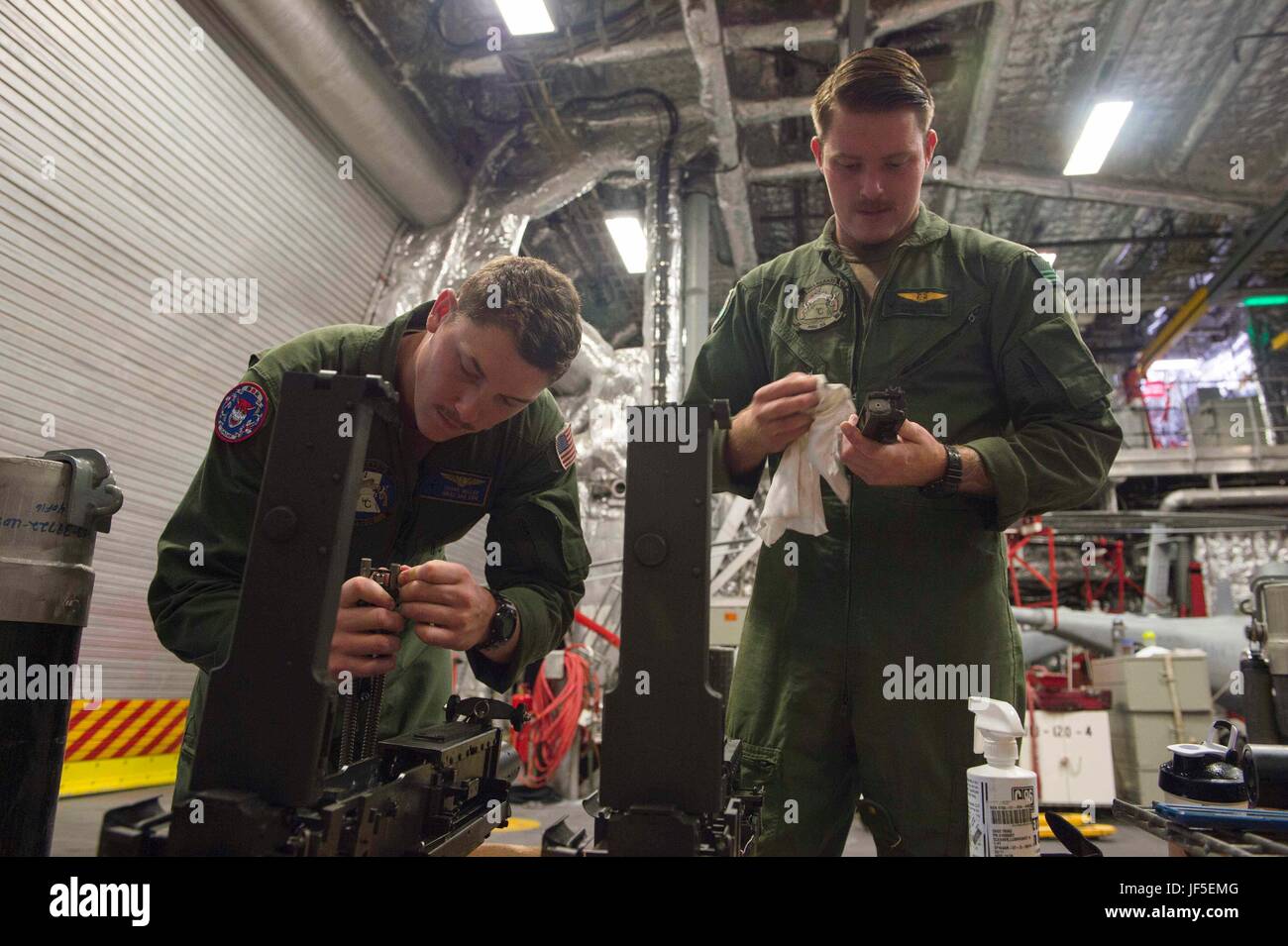 170603-N-PD309-154 GULF OF THAILAND (June 3, 2017) Naval Aircrewman ...