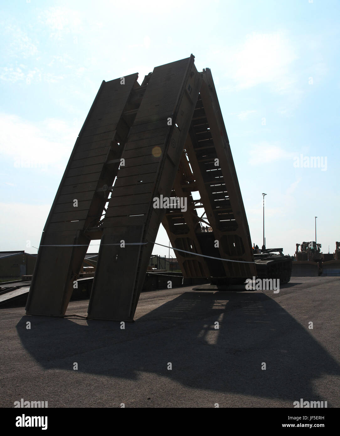 Armored vehicle launched bridge hi-res stock photography and images - Alamy