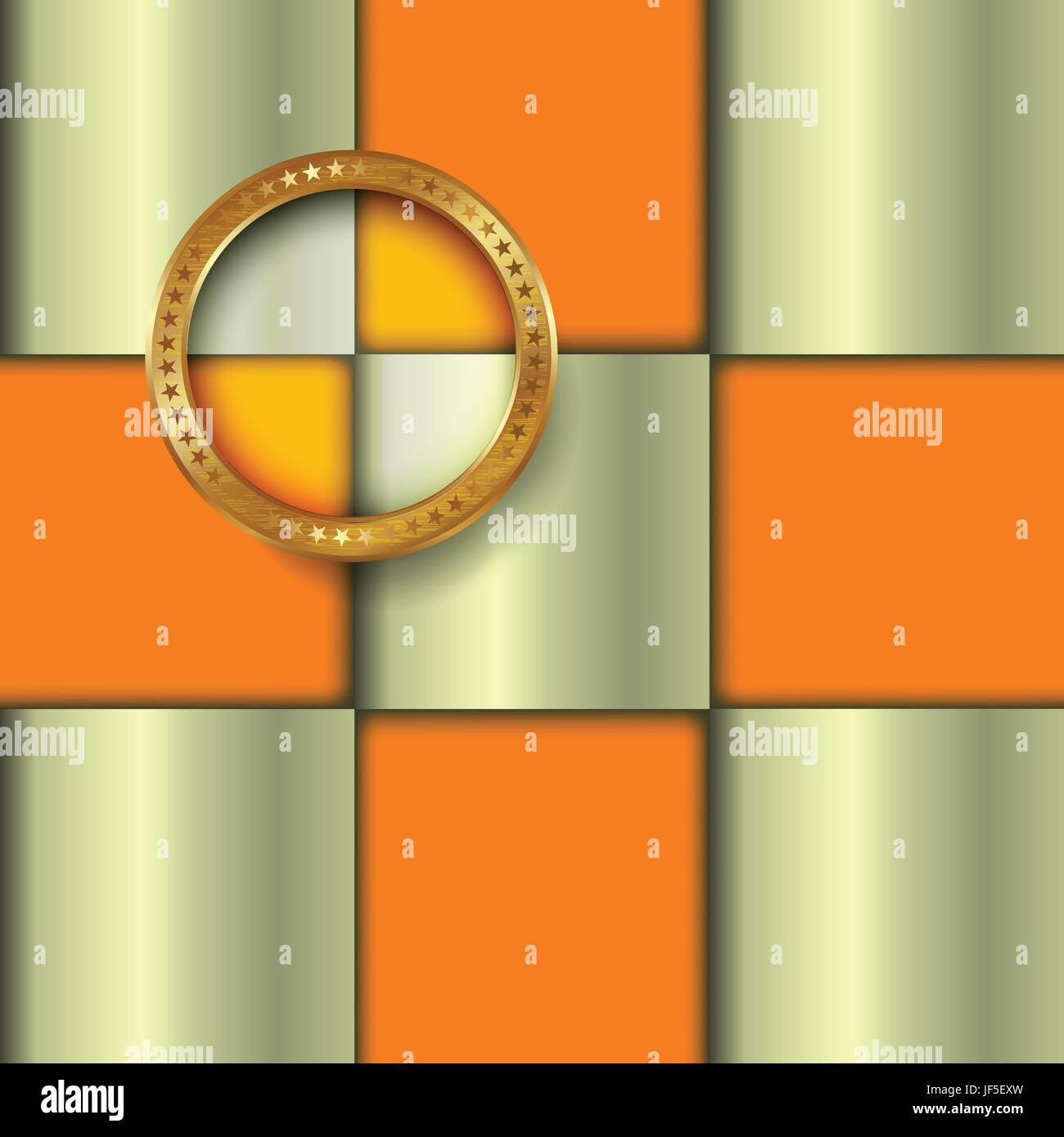 ring, circle, curves, metallic, squares, platinum, gold, shadows, ring ...
