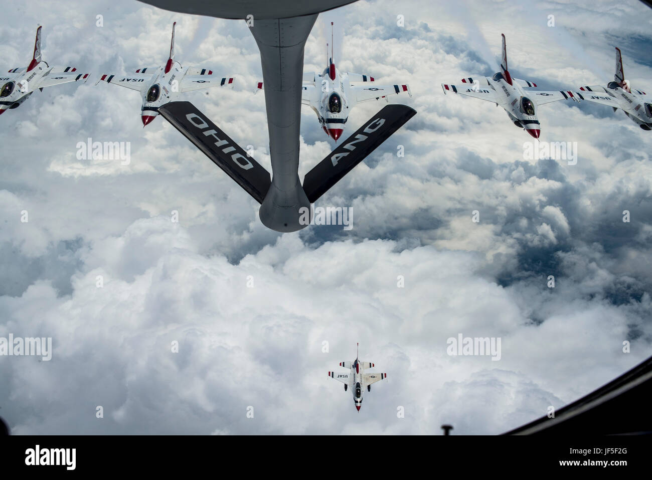 The 121st Air Refueling Wing provides aerial refueling to the F-16 ...