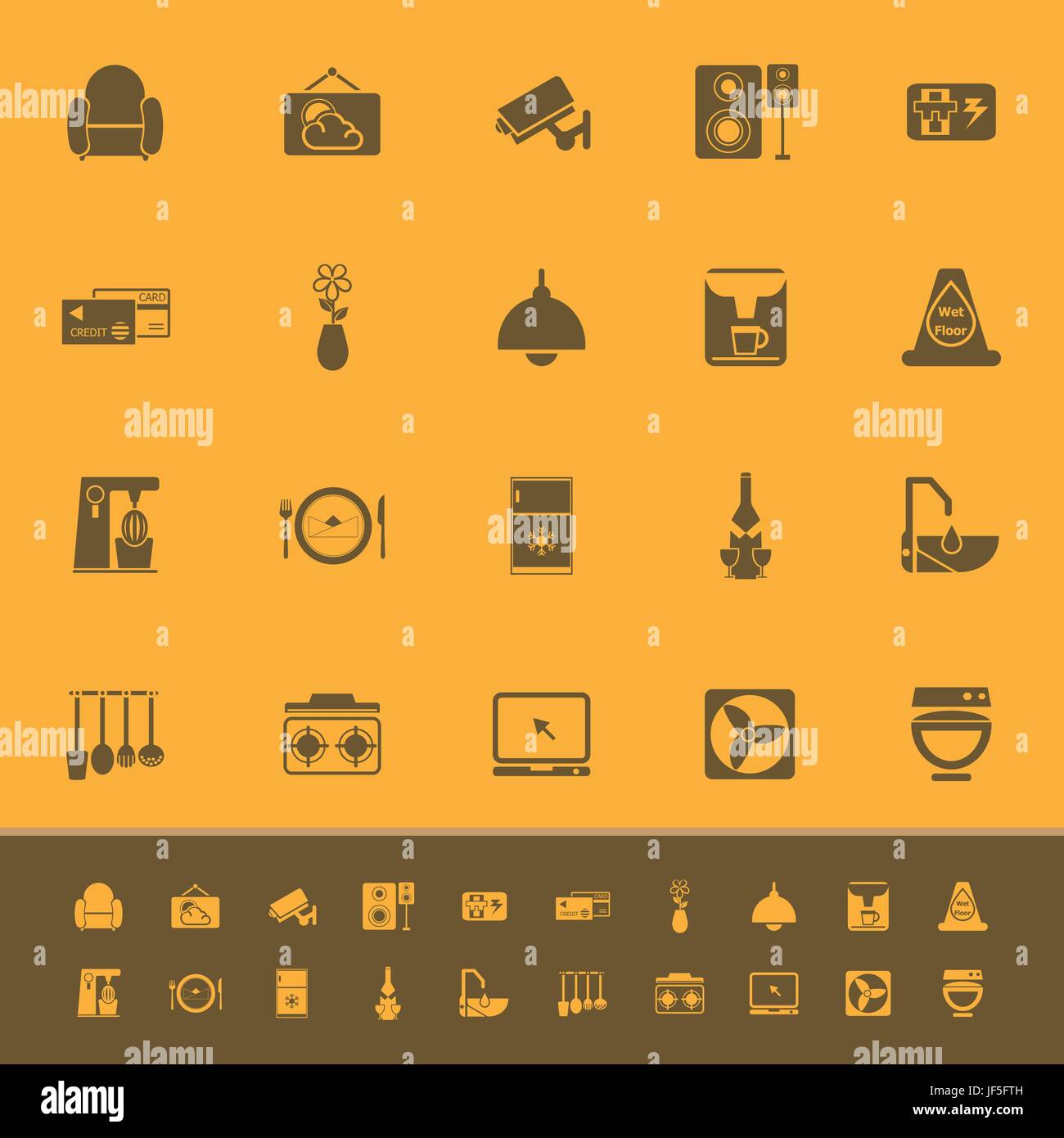 Cafe robot Stock Vector Images - Alamy