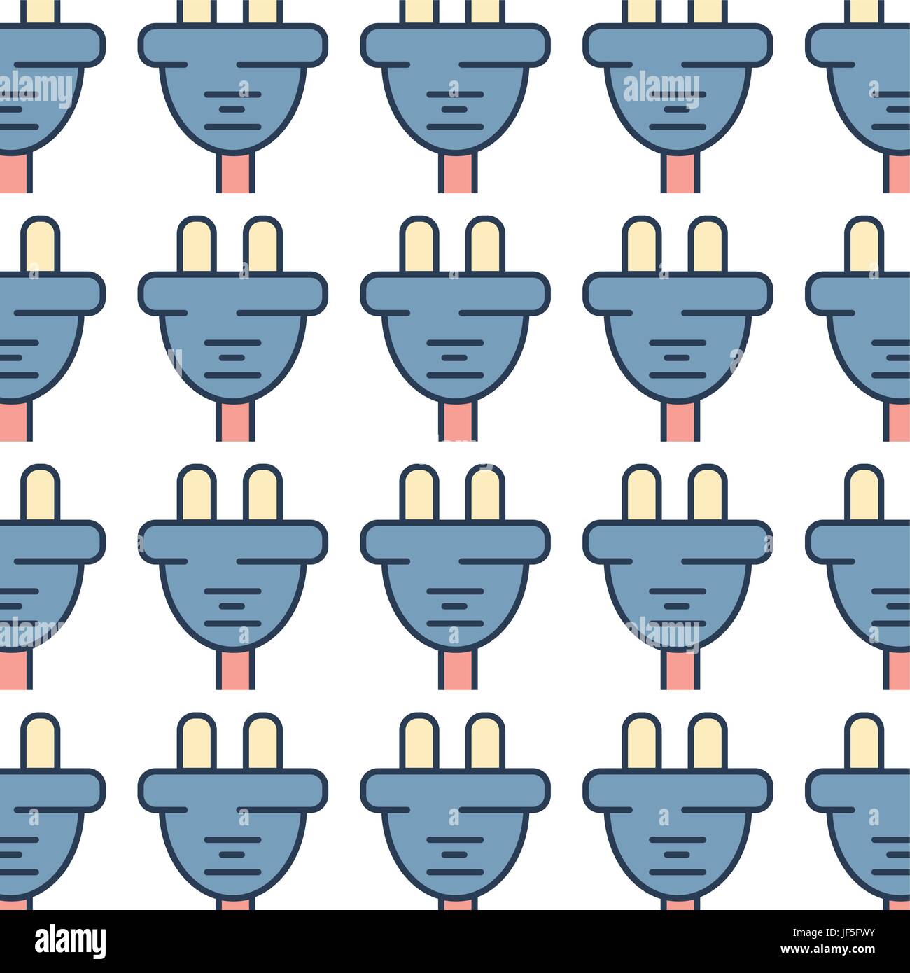 power cable to electronic connect energy background Stock Vector Image ...