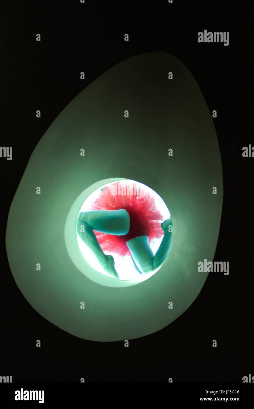 A ballerina dancing underwater in a swimming pool Stock Photo - Alamy