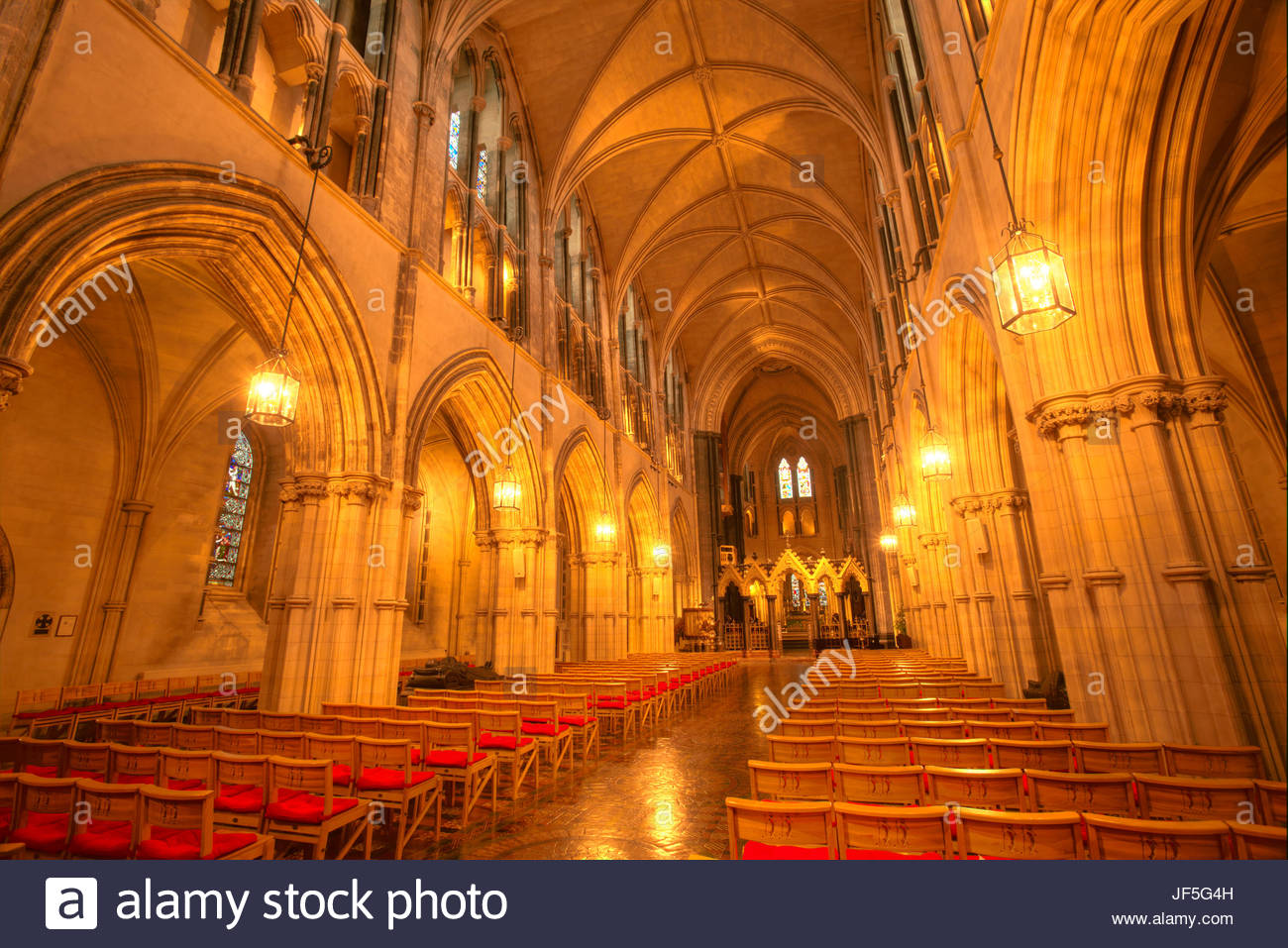 Cathedral Dublin Interior Stock Photos & Cathedral Dublin Interior ...