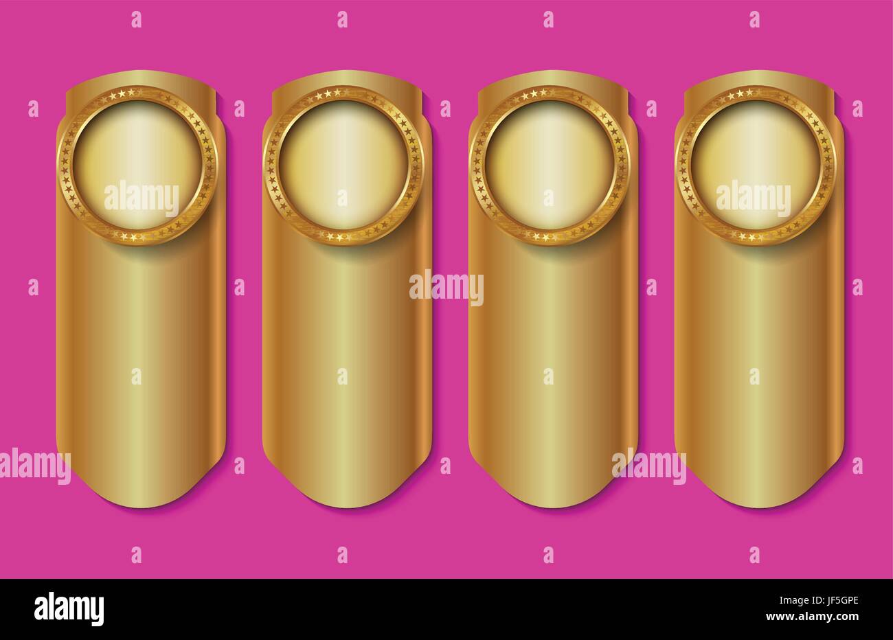 ring, circle, metallic, label, gold, pink, stick, ring, four, one ...