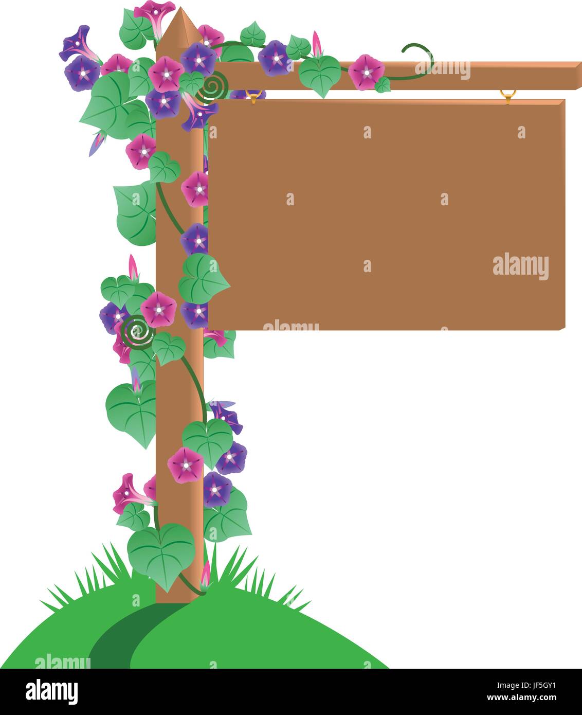 Flower display spring Stock Vector Images - Alamy