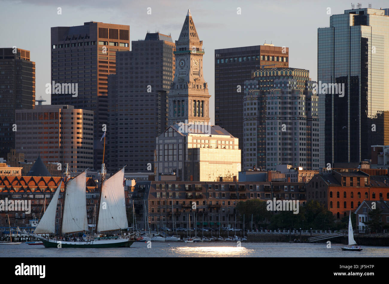Sail boats boston harbor hi-res stock photography and images - Alamy