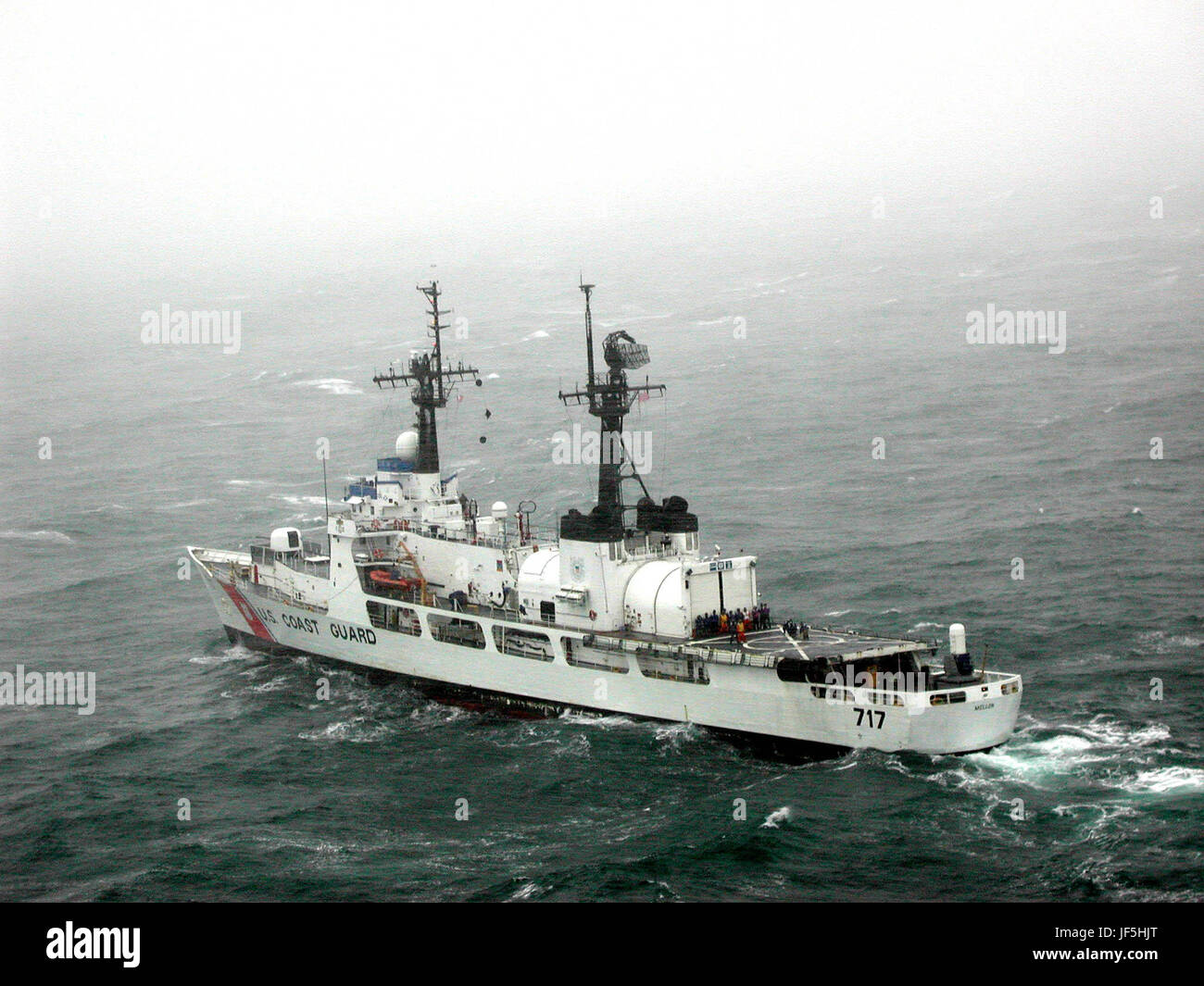 SAINT PAUL ISLAND, Alaska (Feb. 9)--The Coast Guard Cutter Mellon (WHEC ...
