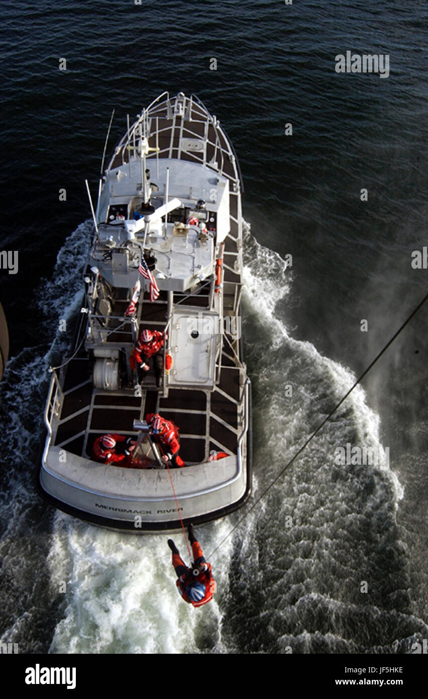CAPE COD, Mass. (Dec. 1, 2004)--Coast Guard Petty Officer 3rd Class ...