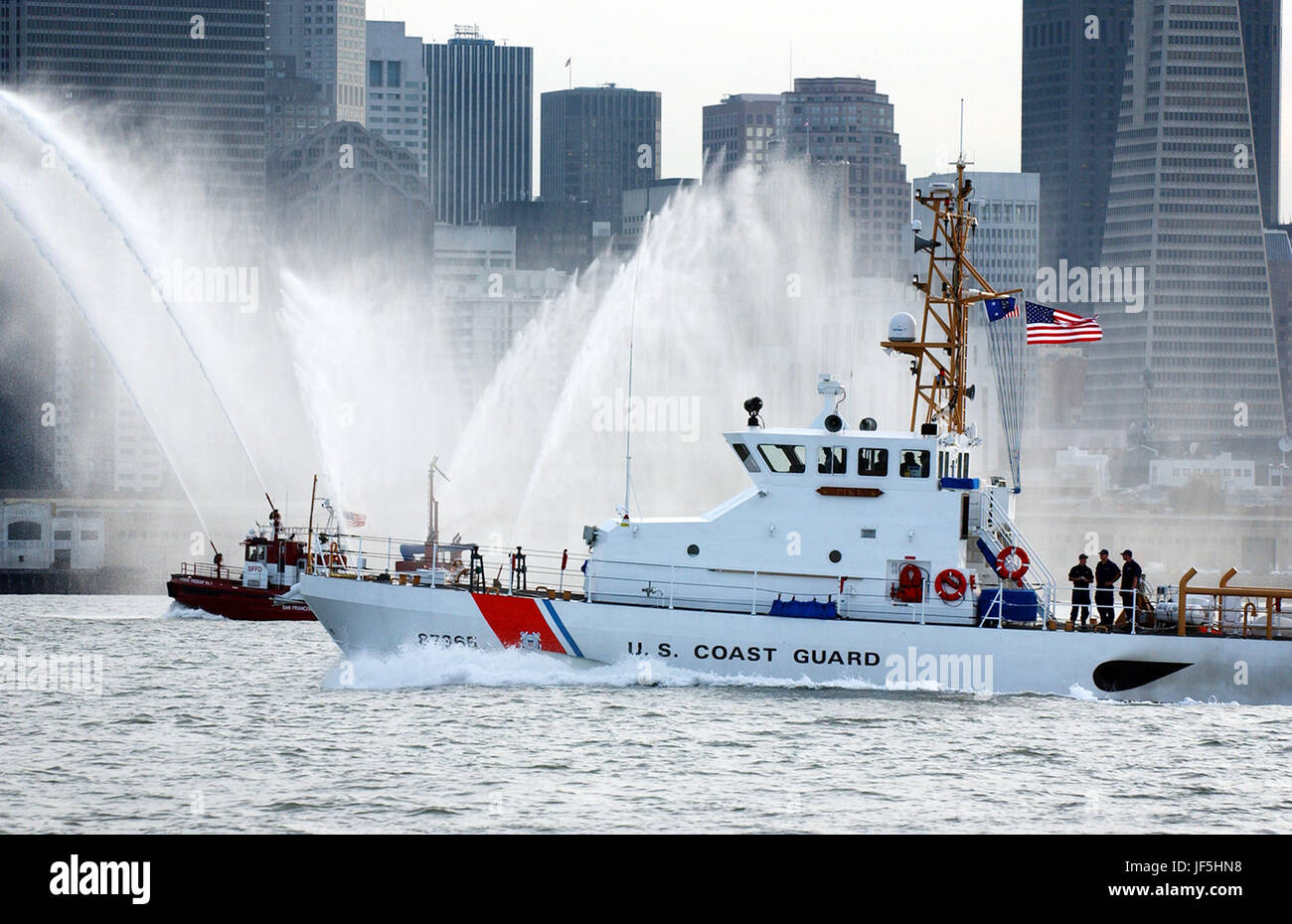 Coast guard cutter crew hi-res stock photography and images - Alamy