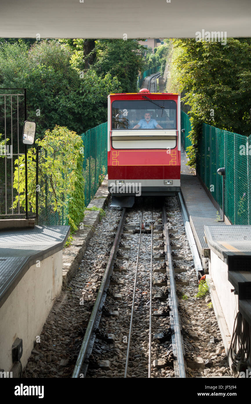 Italian funicular railway hi-res stock photography and images - Alamy