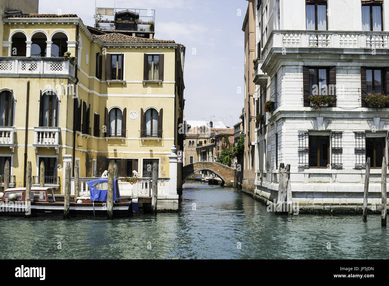 Ancient buildings in Venice Stock Photo - Alamy