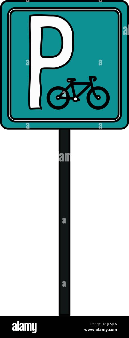 bike parking vector illustration Stock Vector Image & Art - Alamy