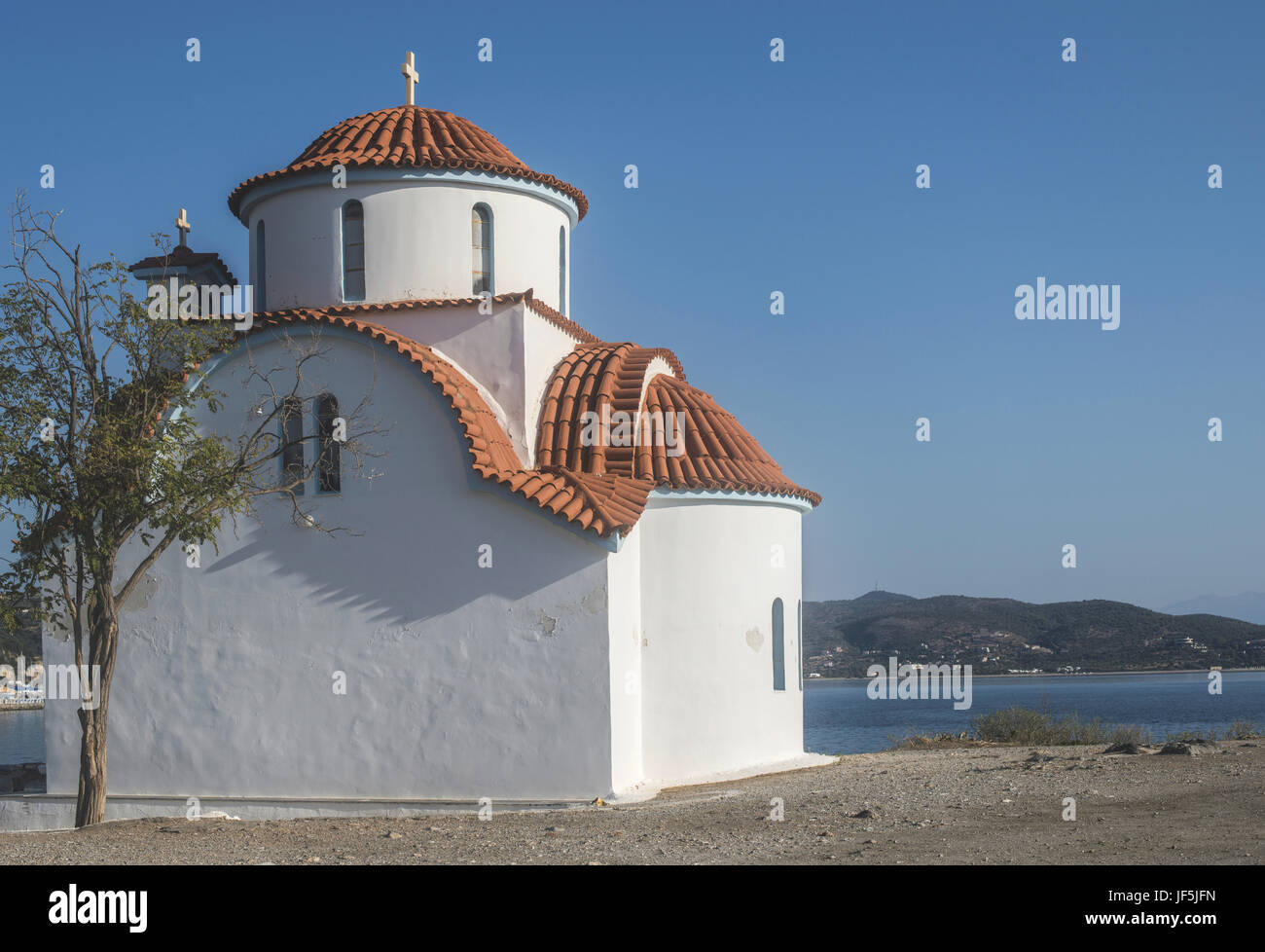 Typical Greek church Stock Photo - Alamy