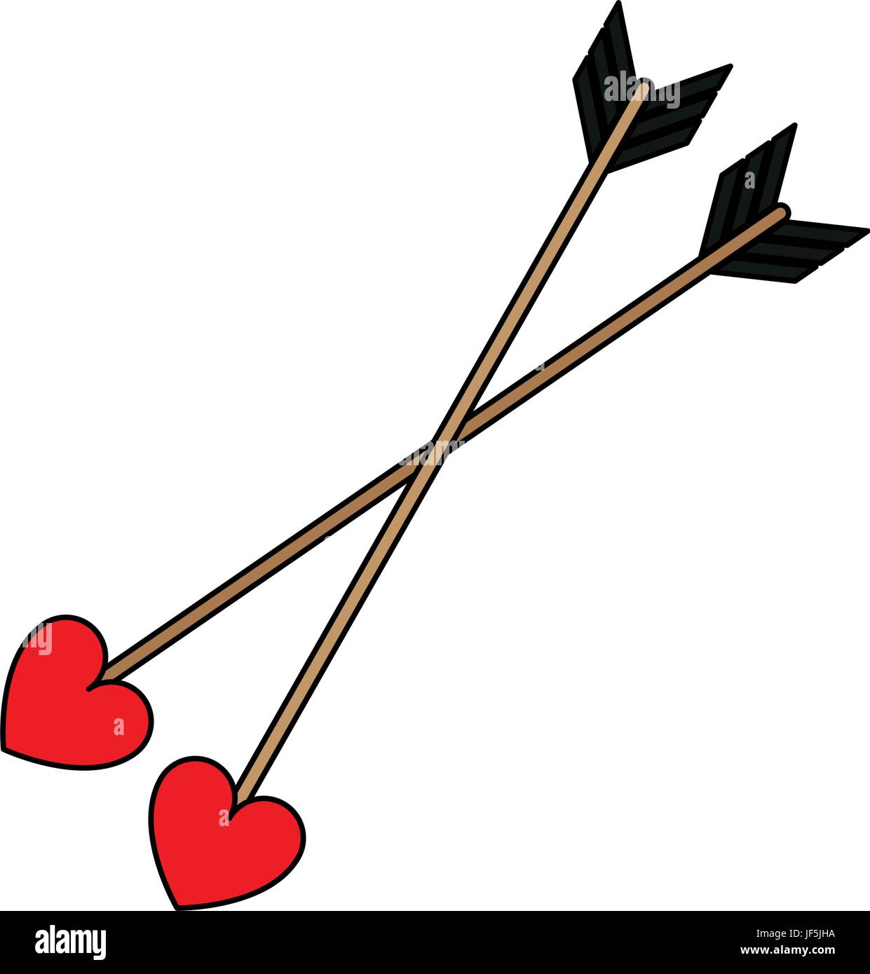 love arrows vector illustration Stock Vector Image & Art - Alamy