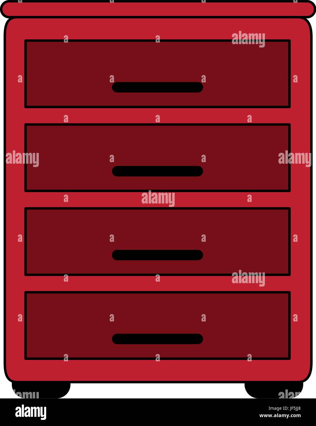 drawer vector illustration Stock Vector Image & Art - Alamy