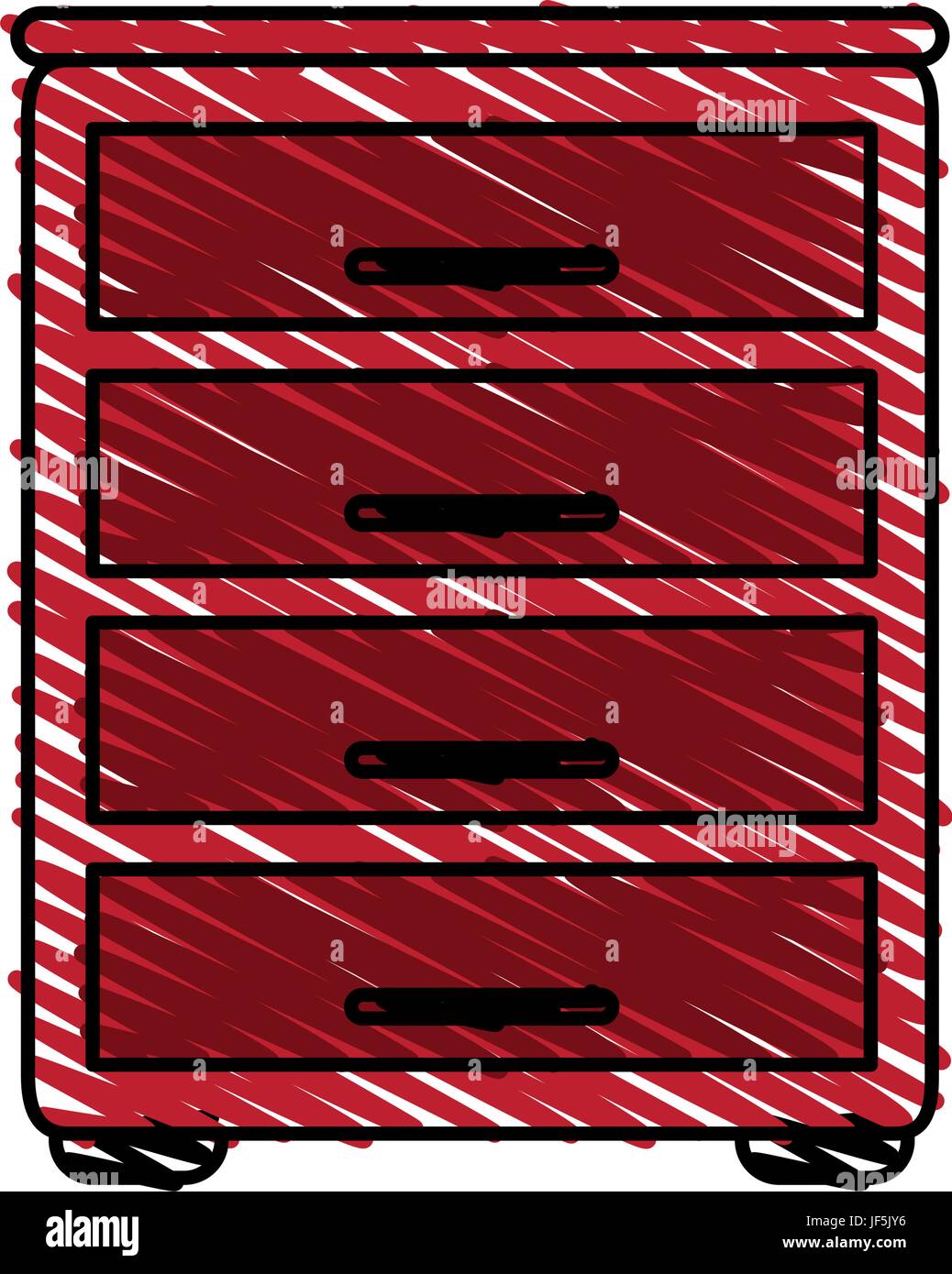 Drawer vector illustration Stock Vector Image & Art - Alamy