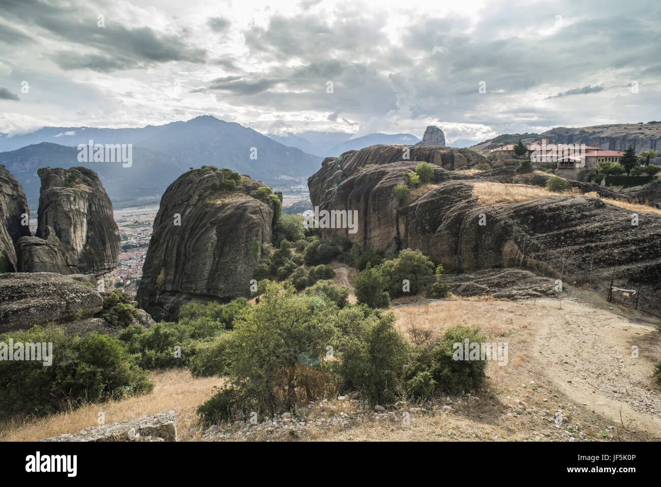Meteora in Greece Stock Photo - Alamy