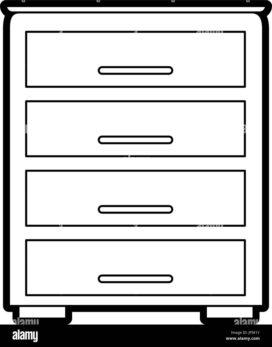 drawer vector illustration Stock Vector Image & Art - Alamy