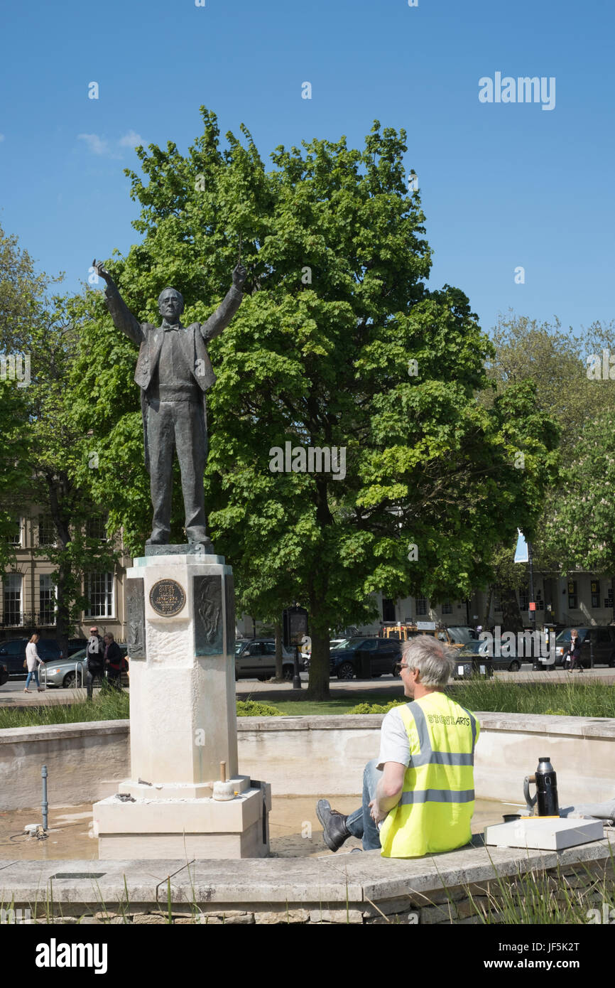 Gustav holst statue cheltenham hi-res stock photography and images - Alamy