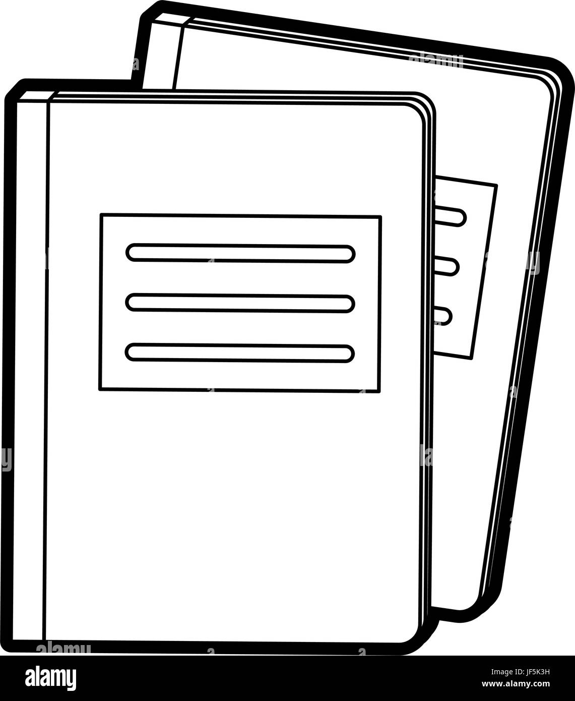 notebook vector illustration Stock Vector Image & Art - Alamy