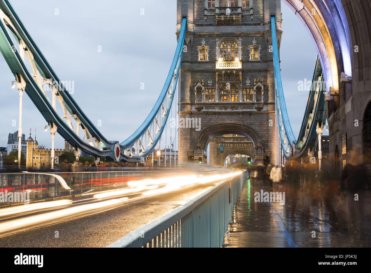 London Tower bridge on sunset Stock Photo - Alamy