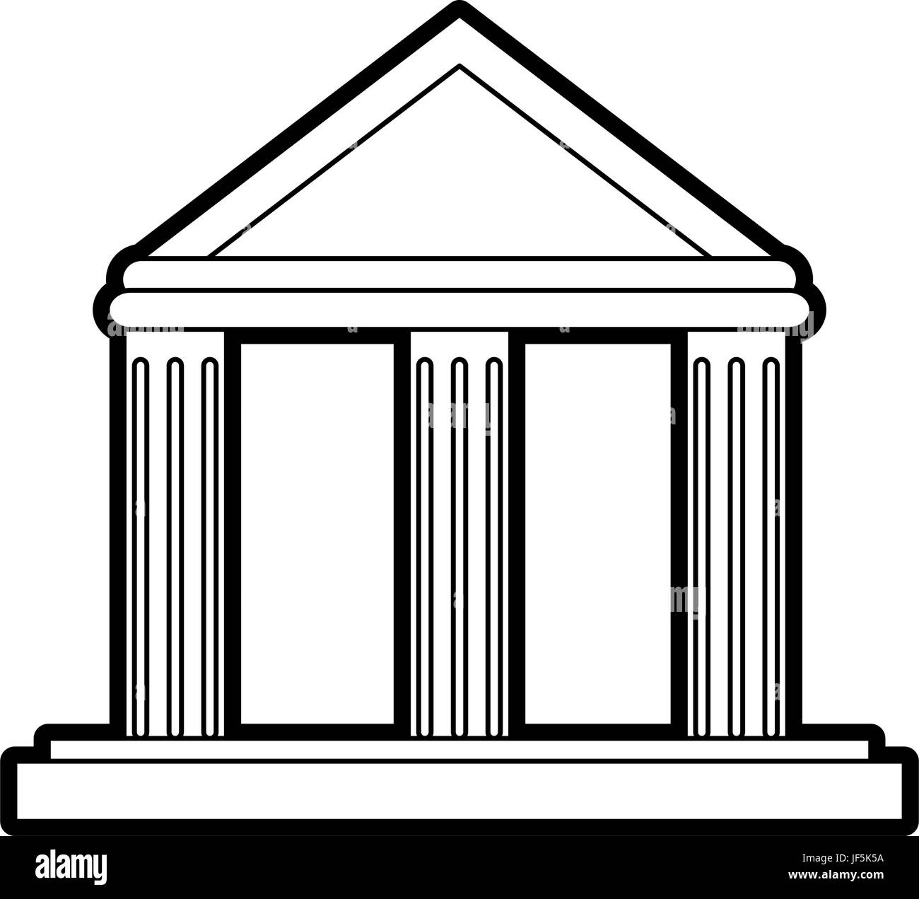 greek building vector illustration Stock Vector Image & Art - Alamy