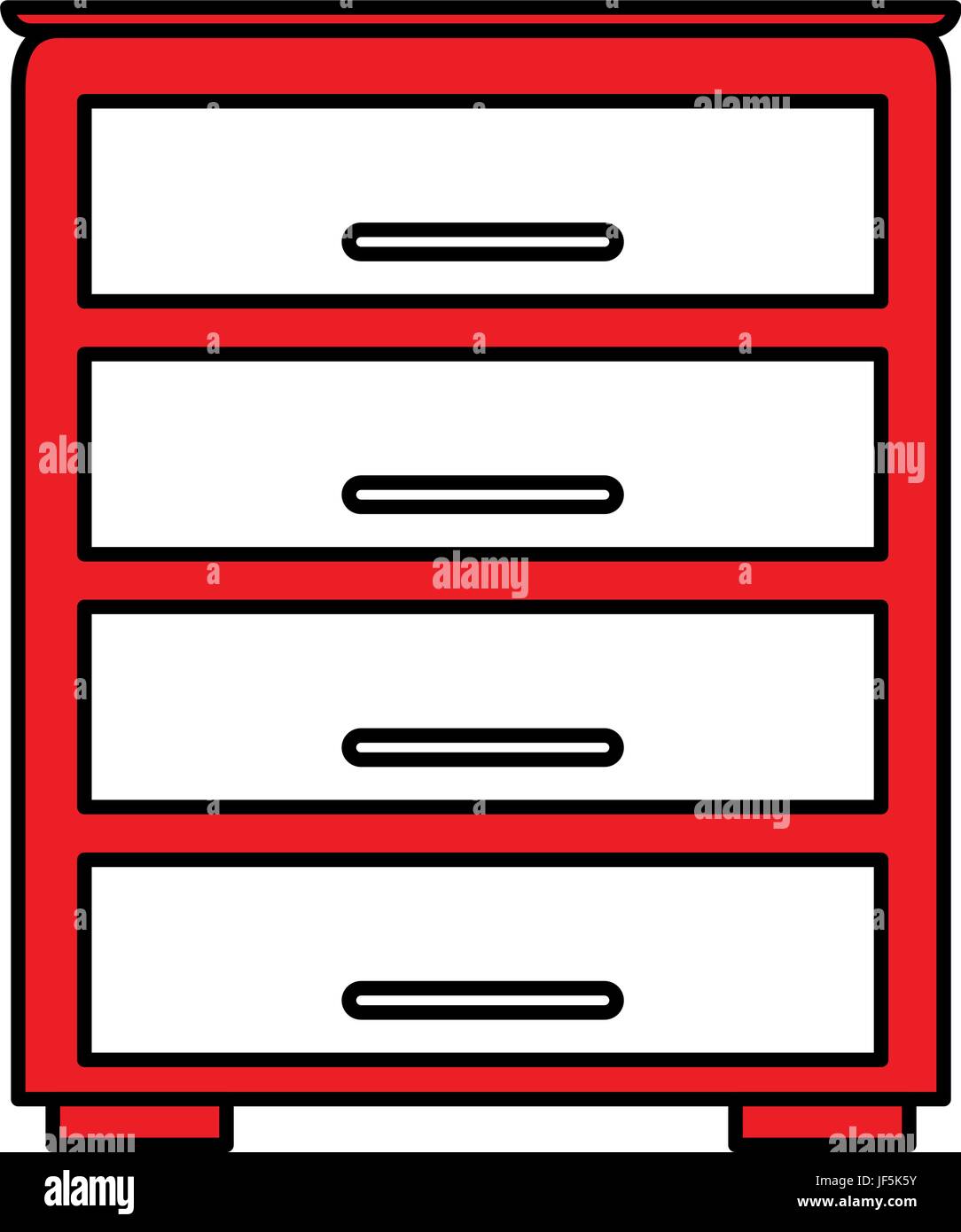 drawer vector illustration Stock Vector Image & Art - Alamy