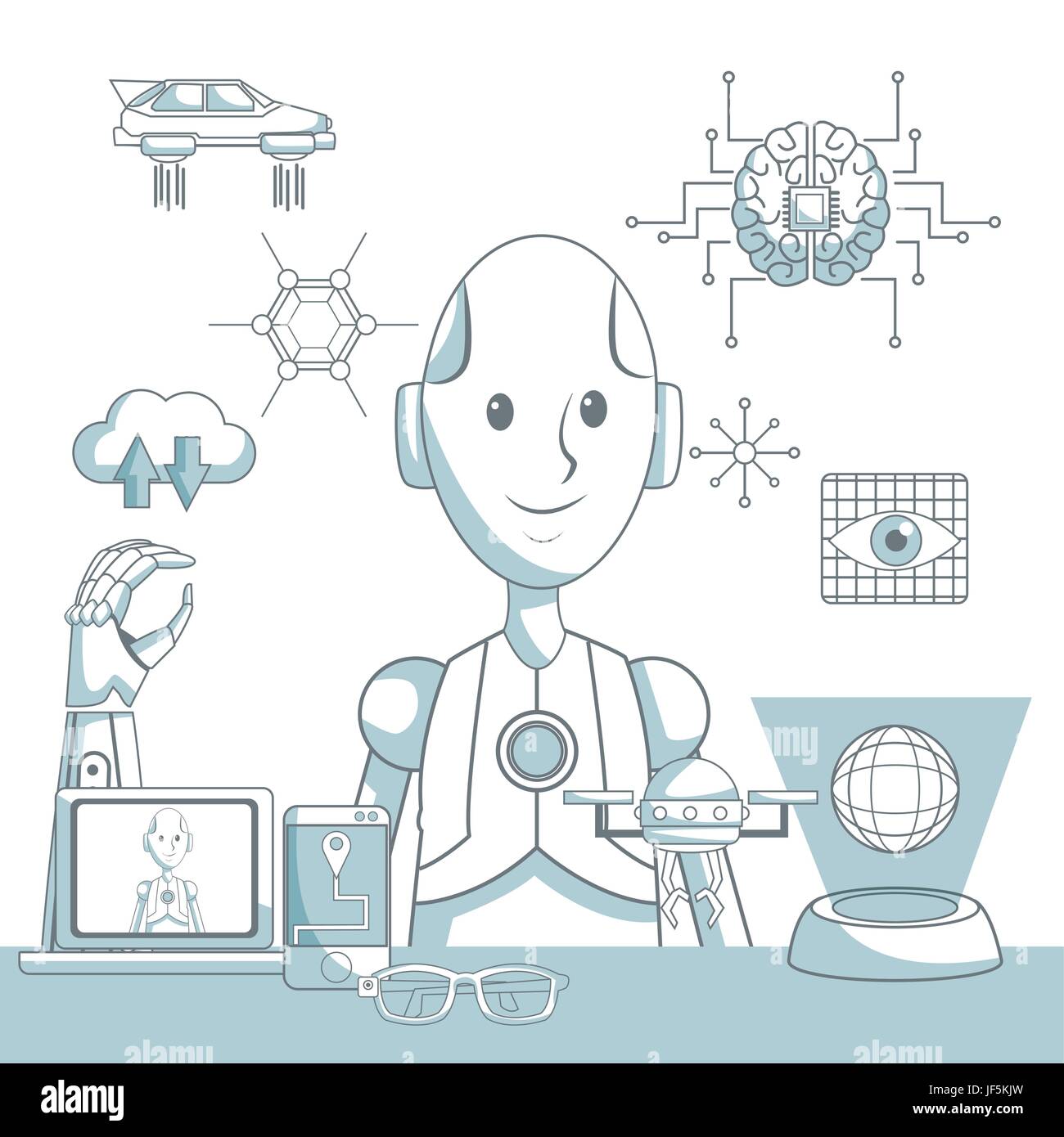 white background with silhouette color sections shading of human body ...