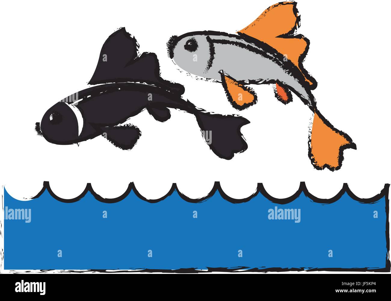 fish koi chinese animal asian decorative image Stock Vector Image & Art ...