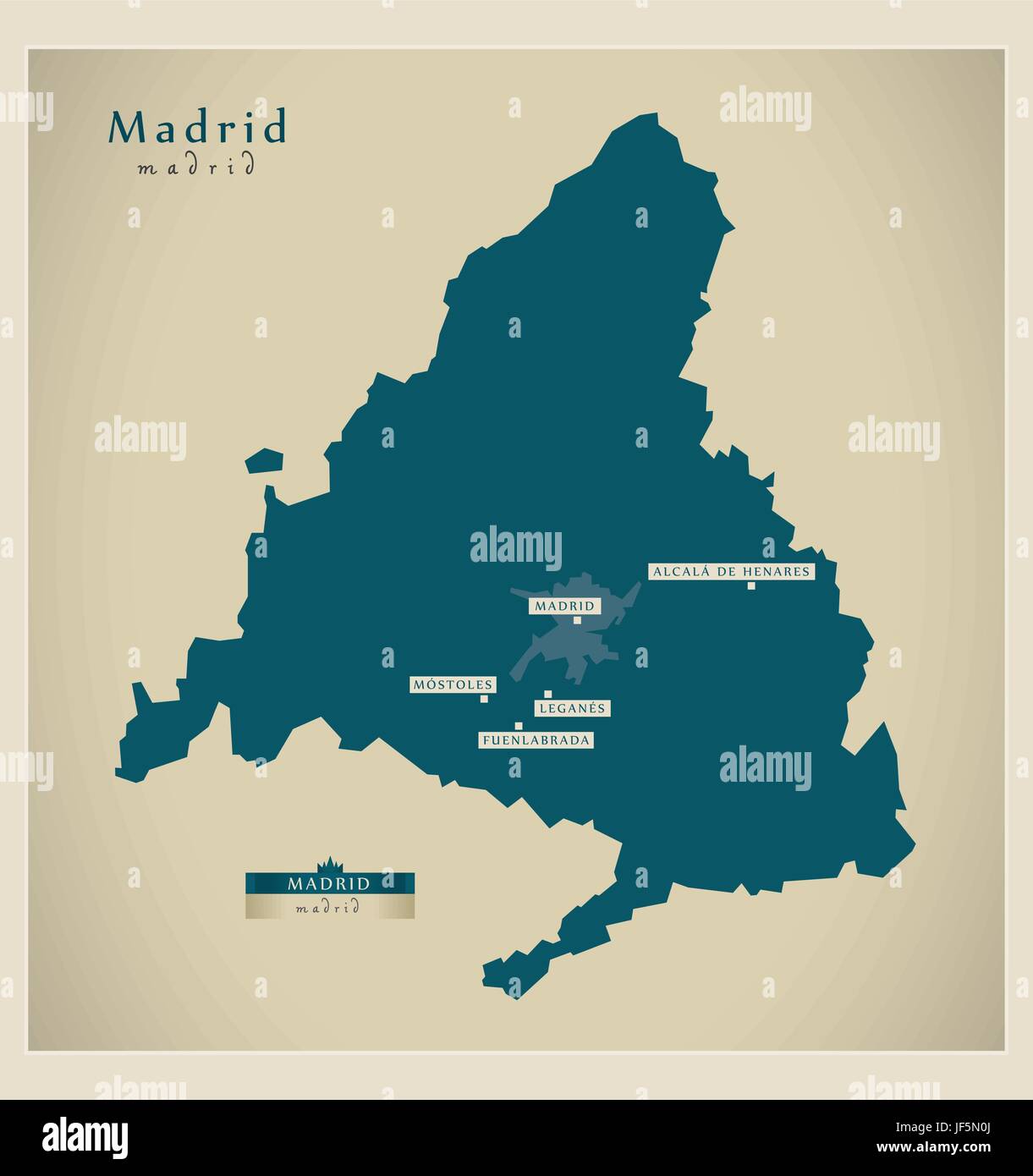 Plan de madrid Stock Vector Images - Alamy