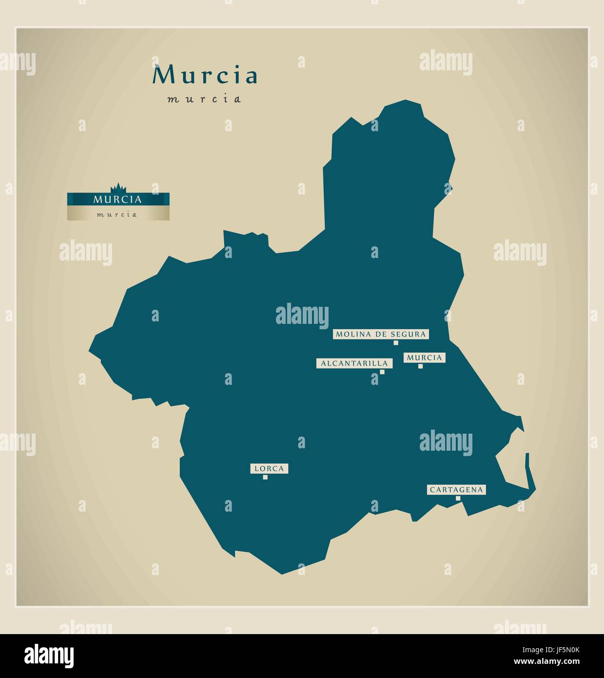 Map of cartagena Stock Vector Images - Alamy