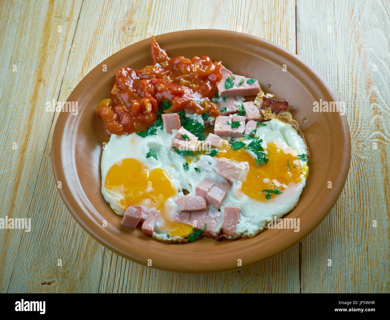 Full breakfast set Stock Photo - Alamy