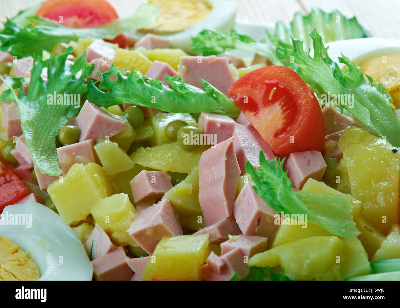 Dutch Potato Salad Stock Photo - Alamy