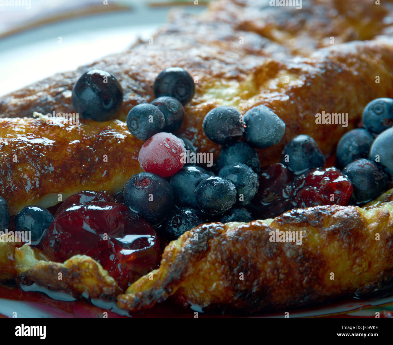 Austria breakfast omelette hi-res stock photography and images - Alamy