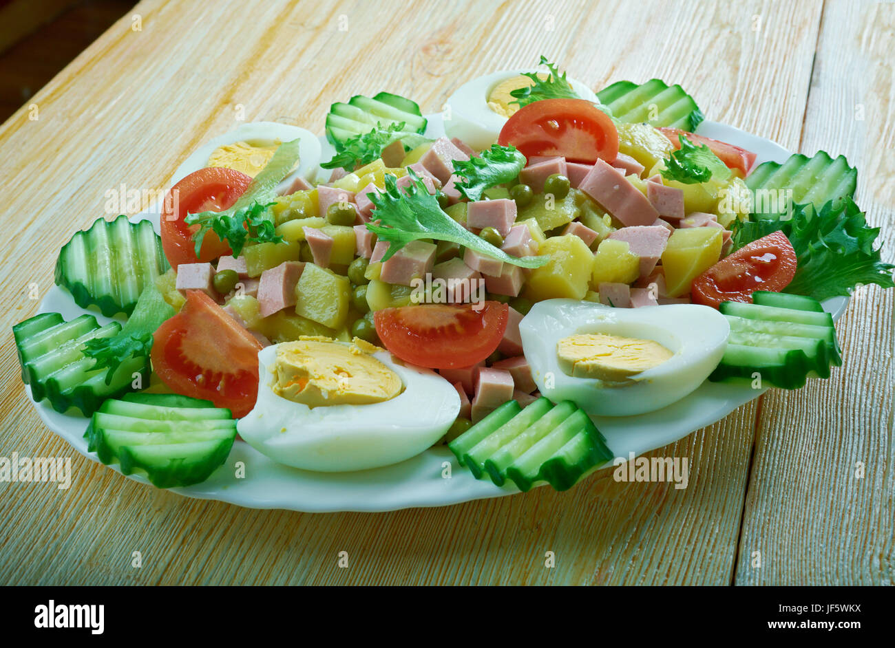 Dutch Potato Salad Stock Photo - Alamy